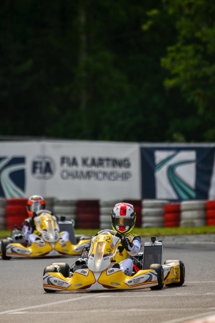 York karting star currently third place in world championship | Your ...