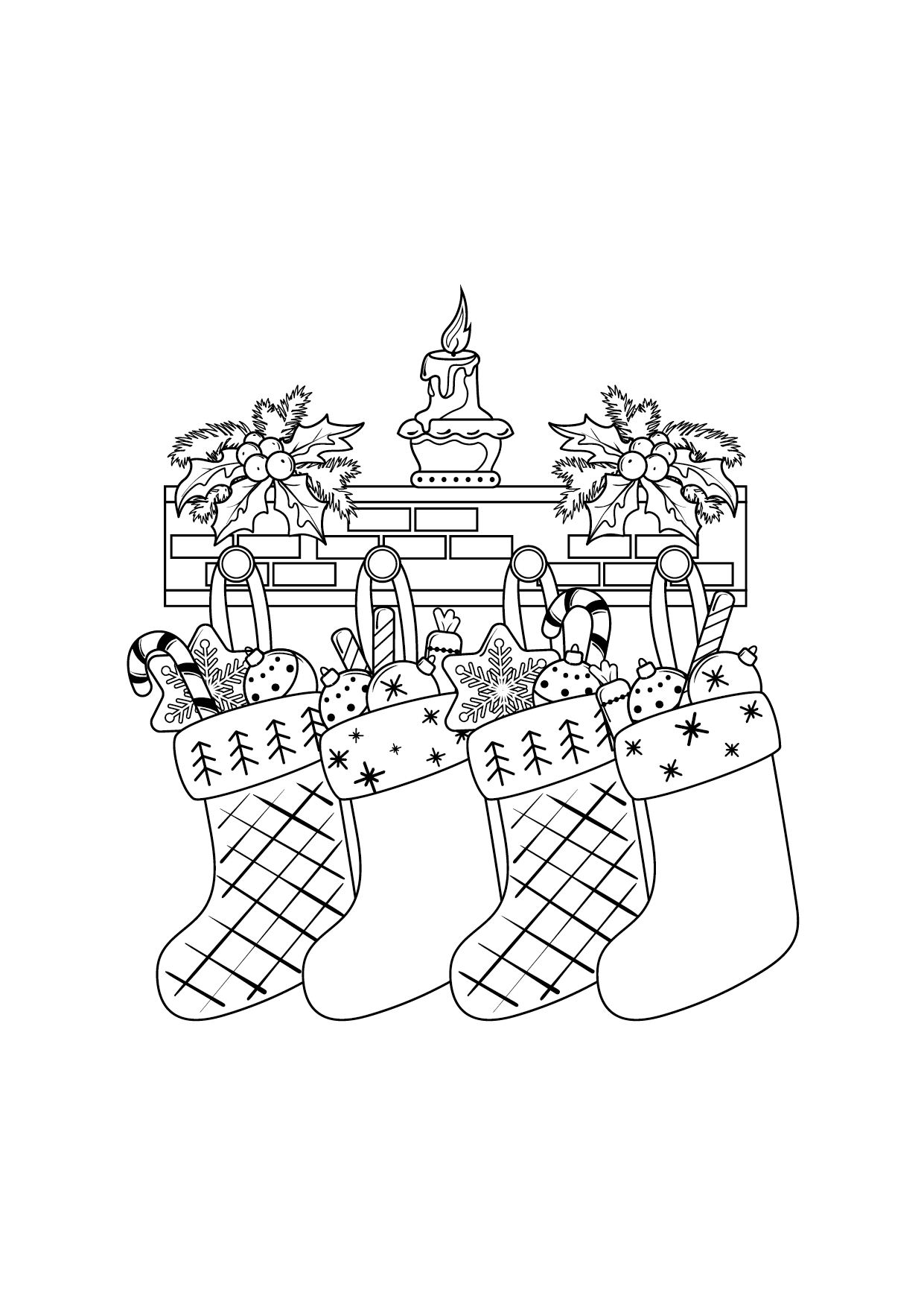 Free printable festive colouring pages | Your Local Link Magazine