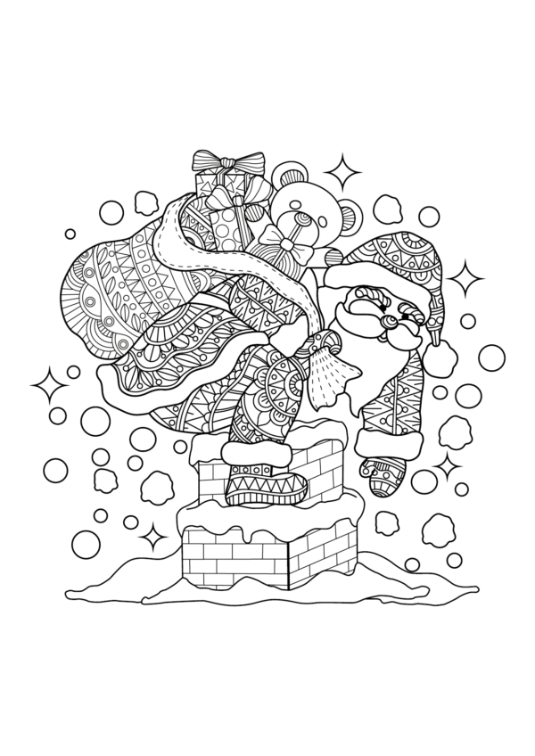 Free printable festive colouring pages | Your Local Link Magazine