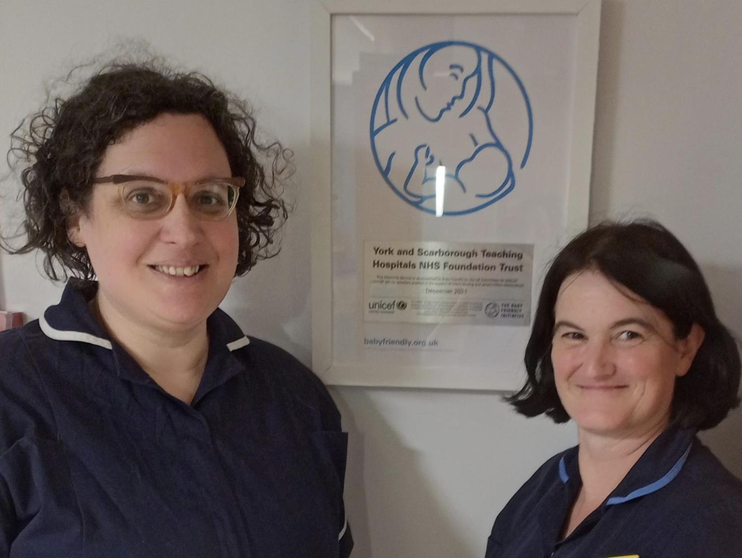 York Hospital Trust are one step away from UNICEF gold accreditation ...